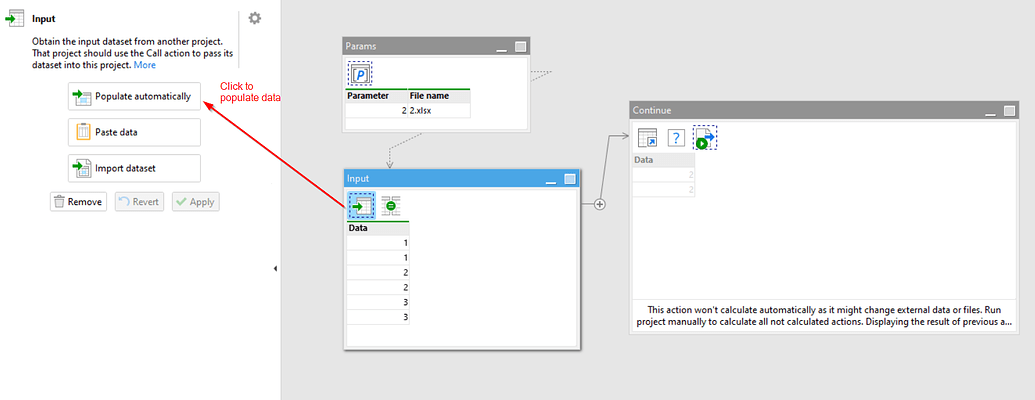 Iterate Over Dimension To Export Files Easymorph Community Data