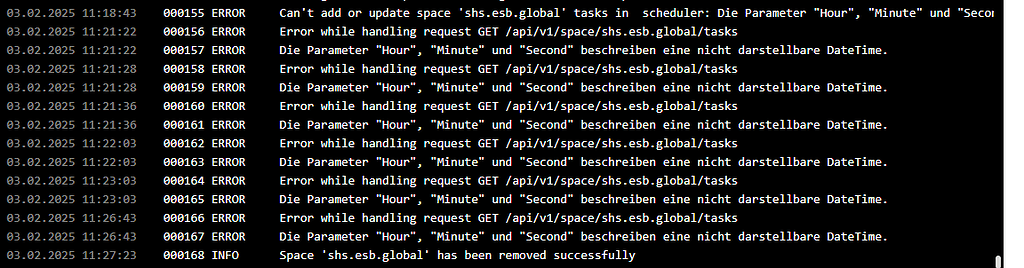 Error At Continuous Tasks On Server V59 Support Easymorph Community Data Preparation 