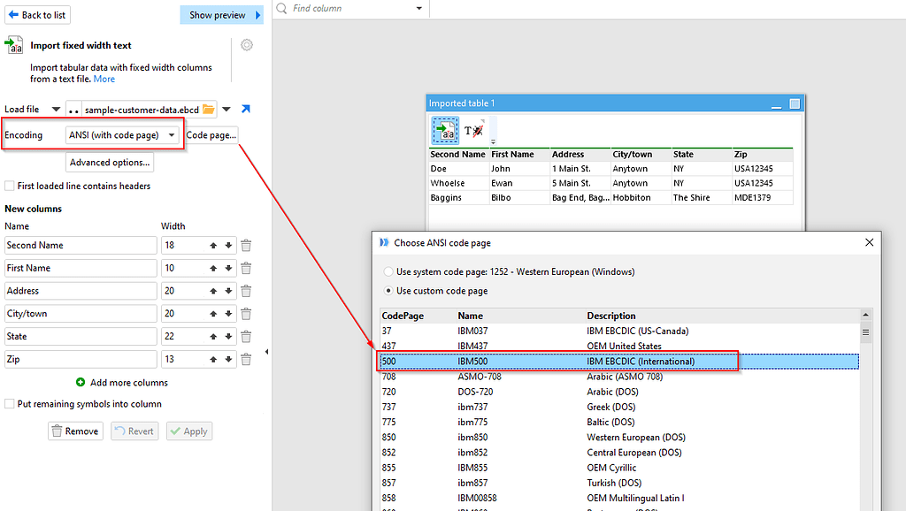 How To Read Ebcdic Files Easymorph Community Data Preparation Professionals And Enthusiasts