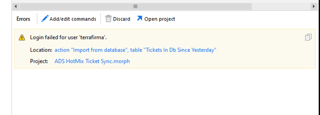 Need help with error - "login failed for user" - Support - EasyMorph ...