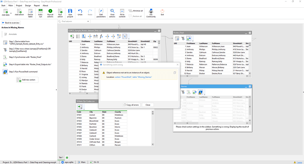 Running Excel Macro In Easymorph Project Support Easymorph Community Data Preparation