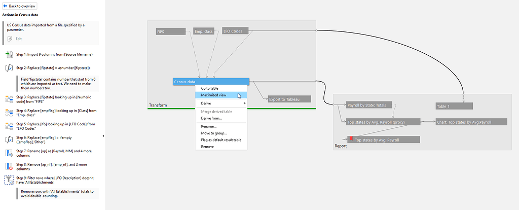 Preview: High-level workflow diagrams in EasyMorph - what do you think ...
