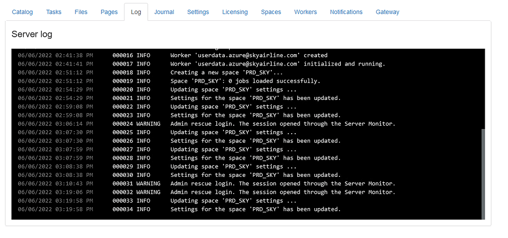 Easymorph Server - Log - Server - EasyMorph Community - Data ...