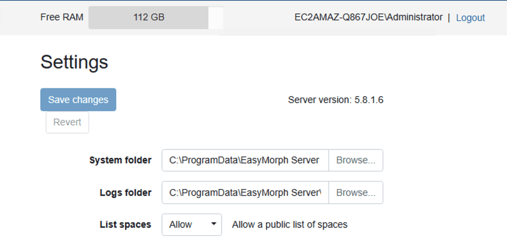 Upd server version - Server - EasyMorph Community - Data preparation professionals and enthusiasts
