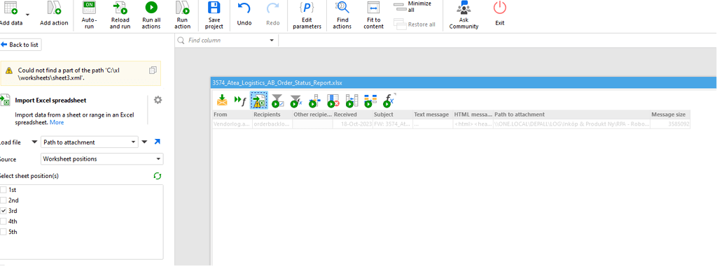 Could not find part of the path when opening file - EasyMorph Community ... Could not find part of the path when opening file - EasyMorph Community ...