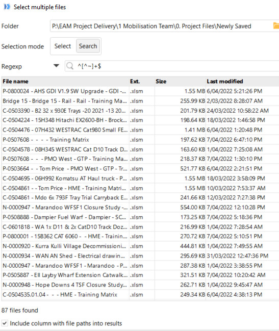 Error In Multiple Files Import Easymorph Community Data Preparation Professionals And